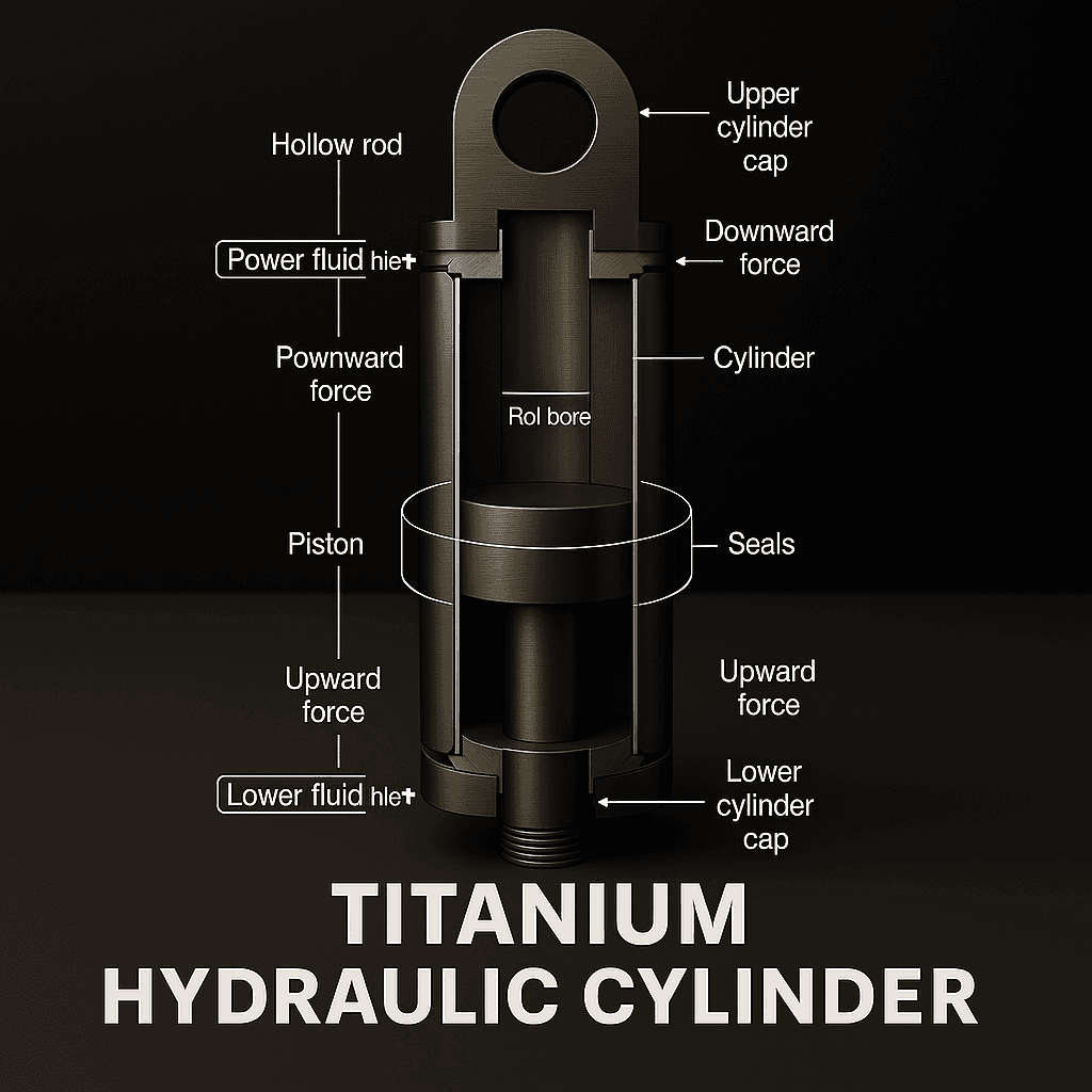 Titanium alloy tube for hydraulic purposes - Titanium Nova Green ...